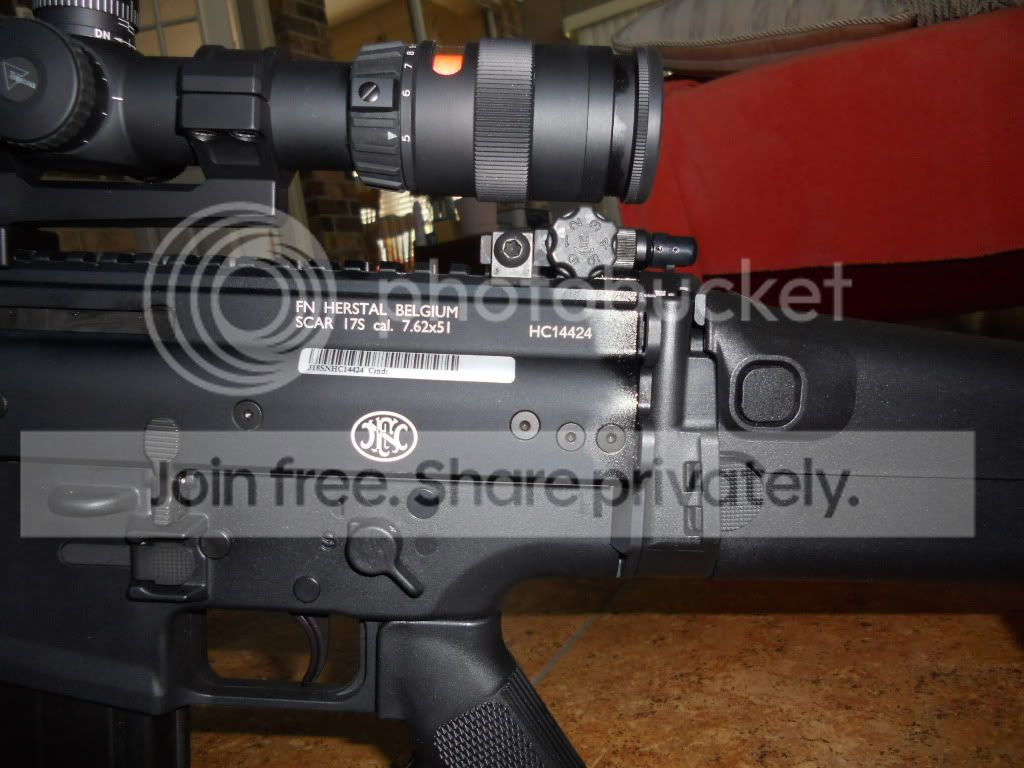 SCAR 17 Scope and Mount: PERFECT FIT! | FN Herstal Firearms