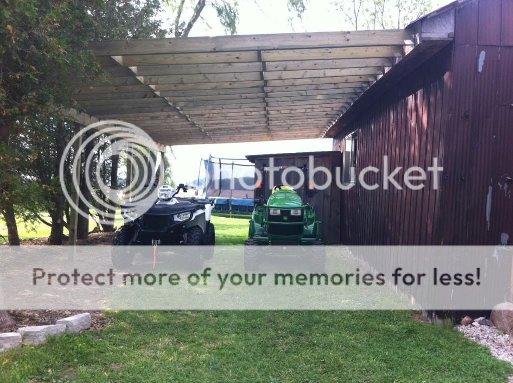 Advice on attaching a lean to, to an existing shed | Green Tractor Talk