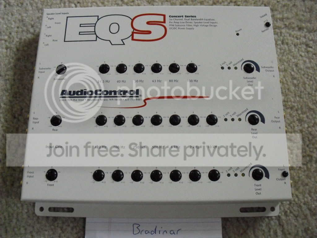 Sony ES amps and Audiocontrol EQS! | DIYMobileAudio.com Car Stereo Forum