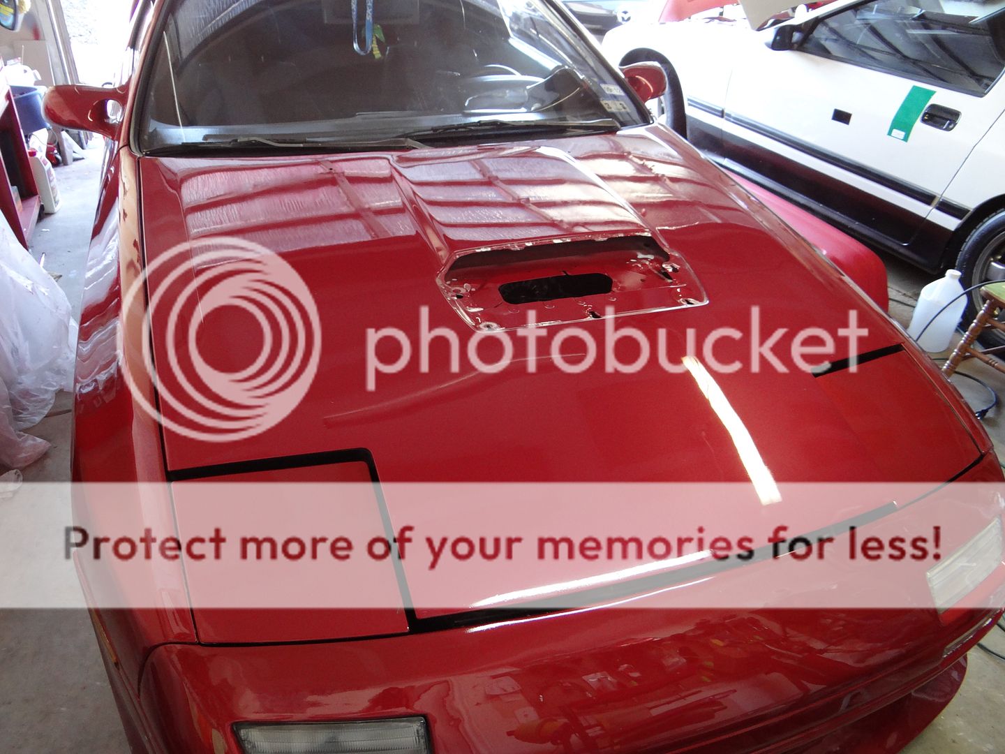 Mazda Rx7 Hood Wrap - San Antonio Detail