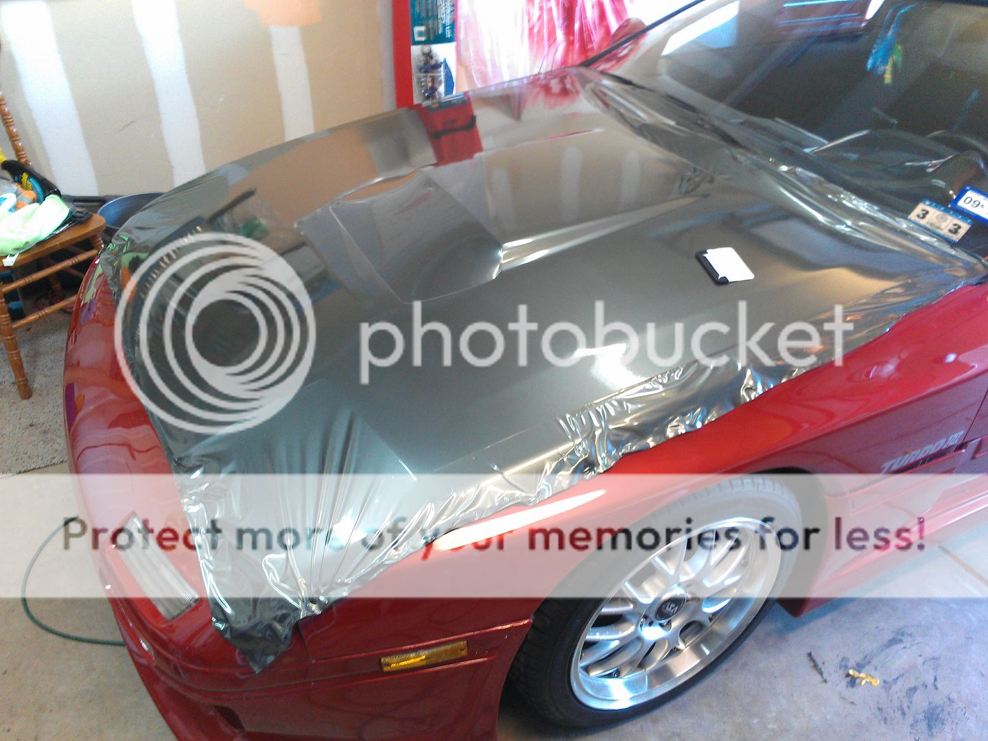 Mazda Rx7 Hood Wrap - San Antonio Detail